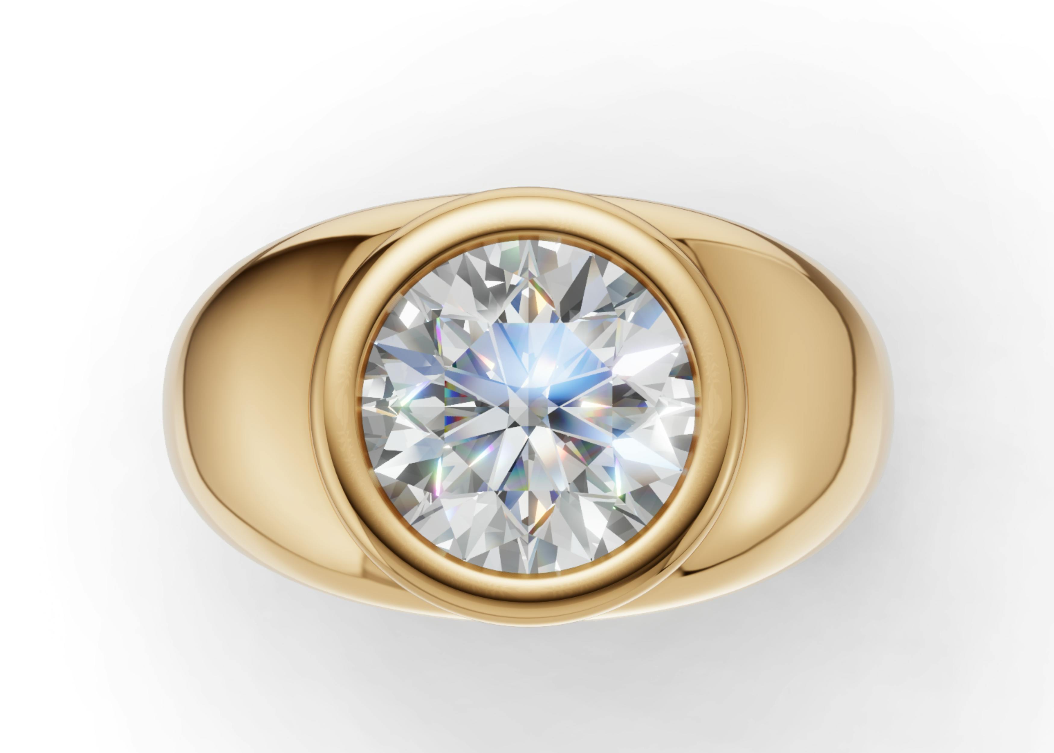 Dua Lipa's Chunky Band Engagement Ring Is 2025’s Defining Jewellery…