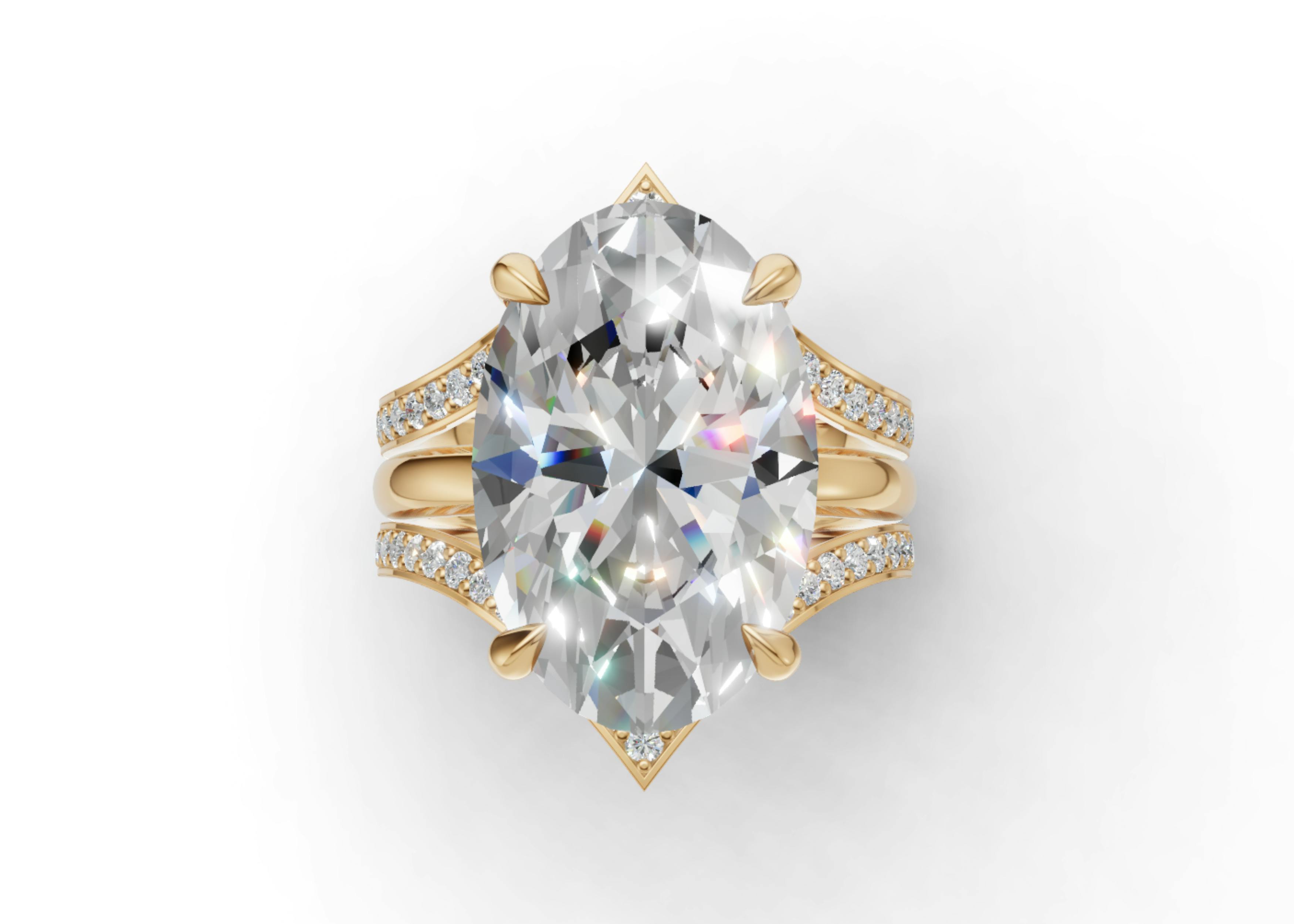 Hailey Bieber’s Engagement & Wedding Rings | Queensmith