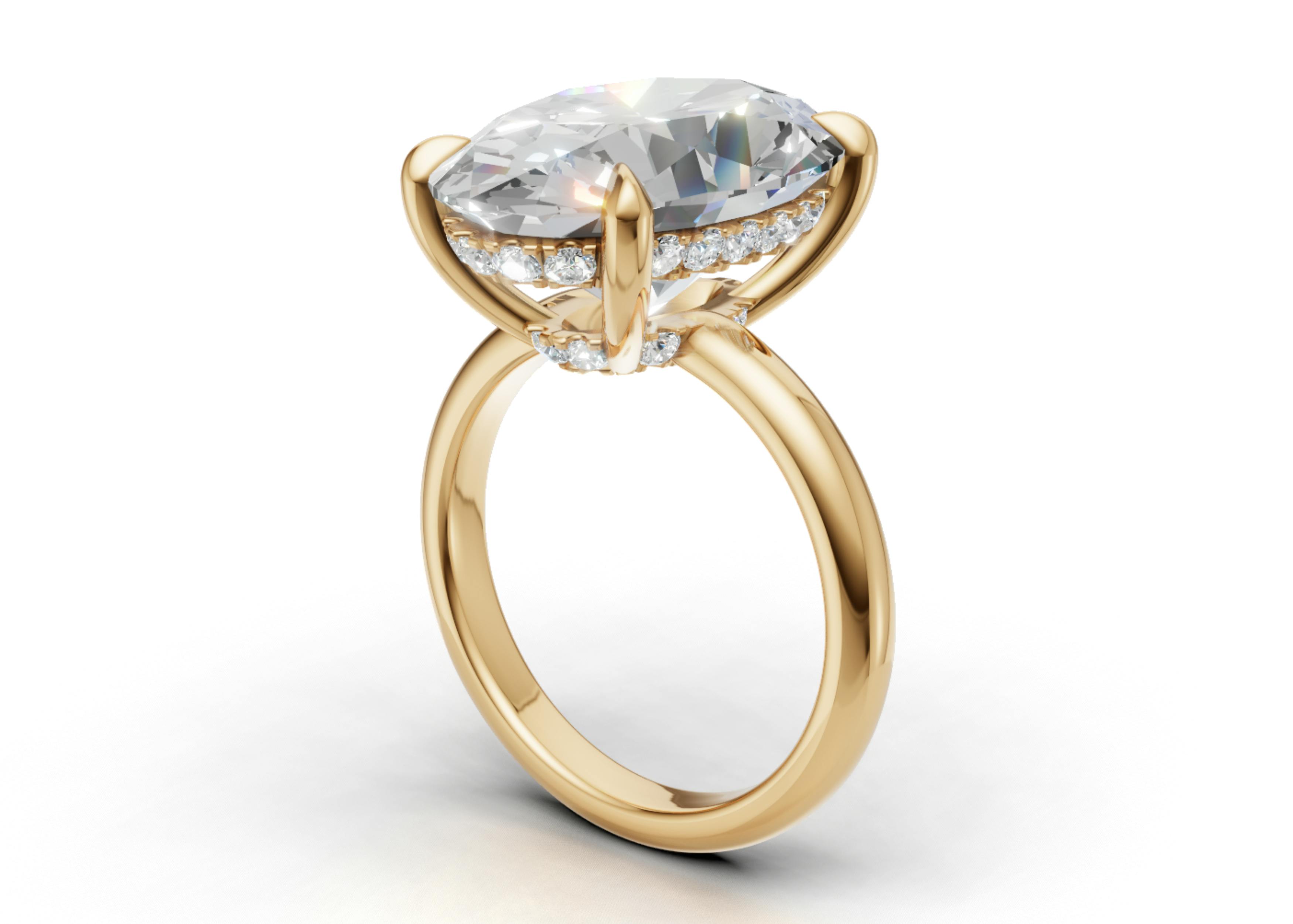 Hailey Bieber’s Engagement & Wedding Rings | Queensmith